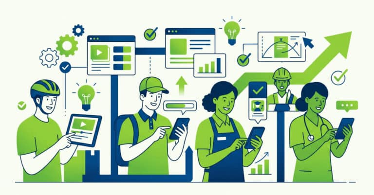 Mobile Learning Solutions for Frontline Workforce Training